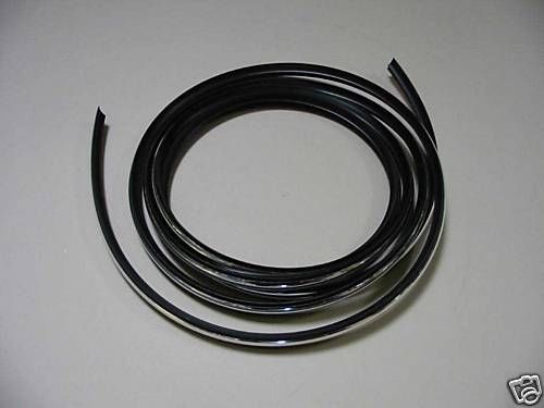 MORRIS MINOR PLASTIC CHROME INSERT (WINDSCREEN) FRONT OR REAR x P/P/MTR ...